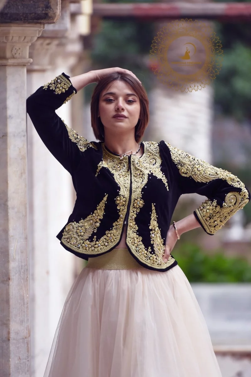 Modern evening Karakou ensemble