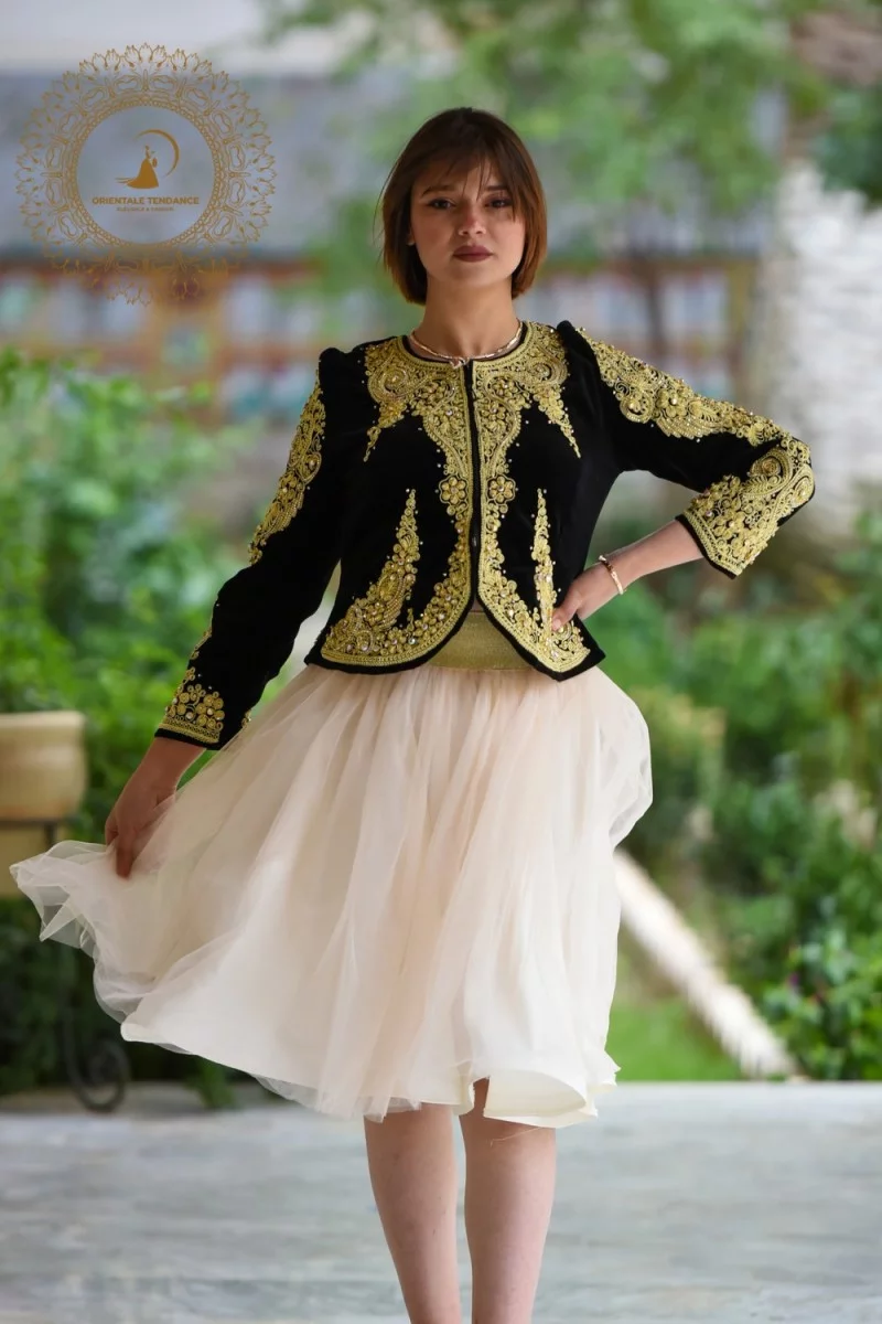 Modern evening Karakou ensemble