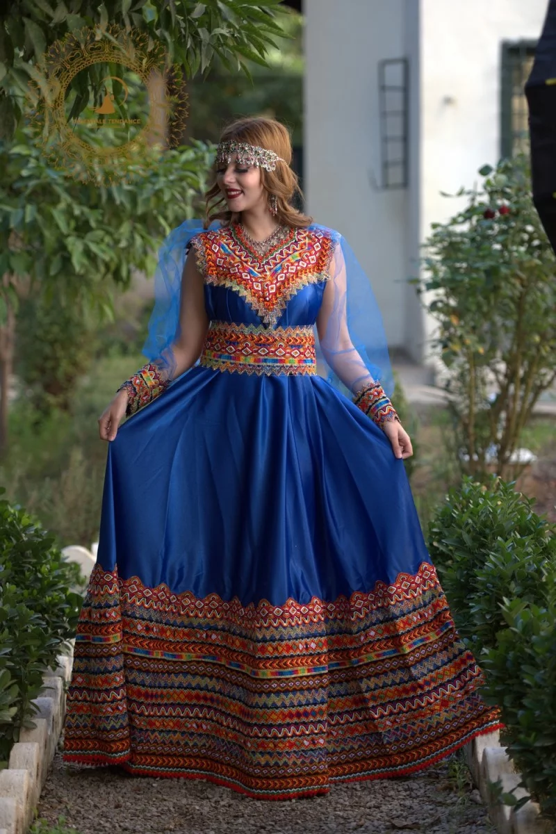 Traditional and elegant Kabyle ceremonial dress