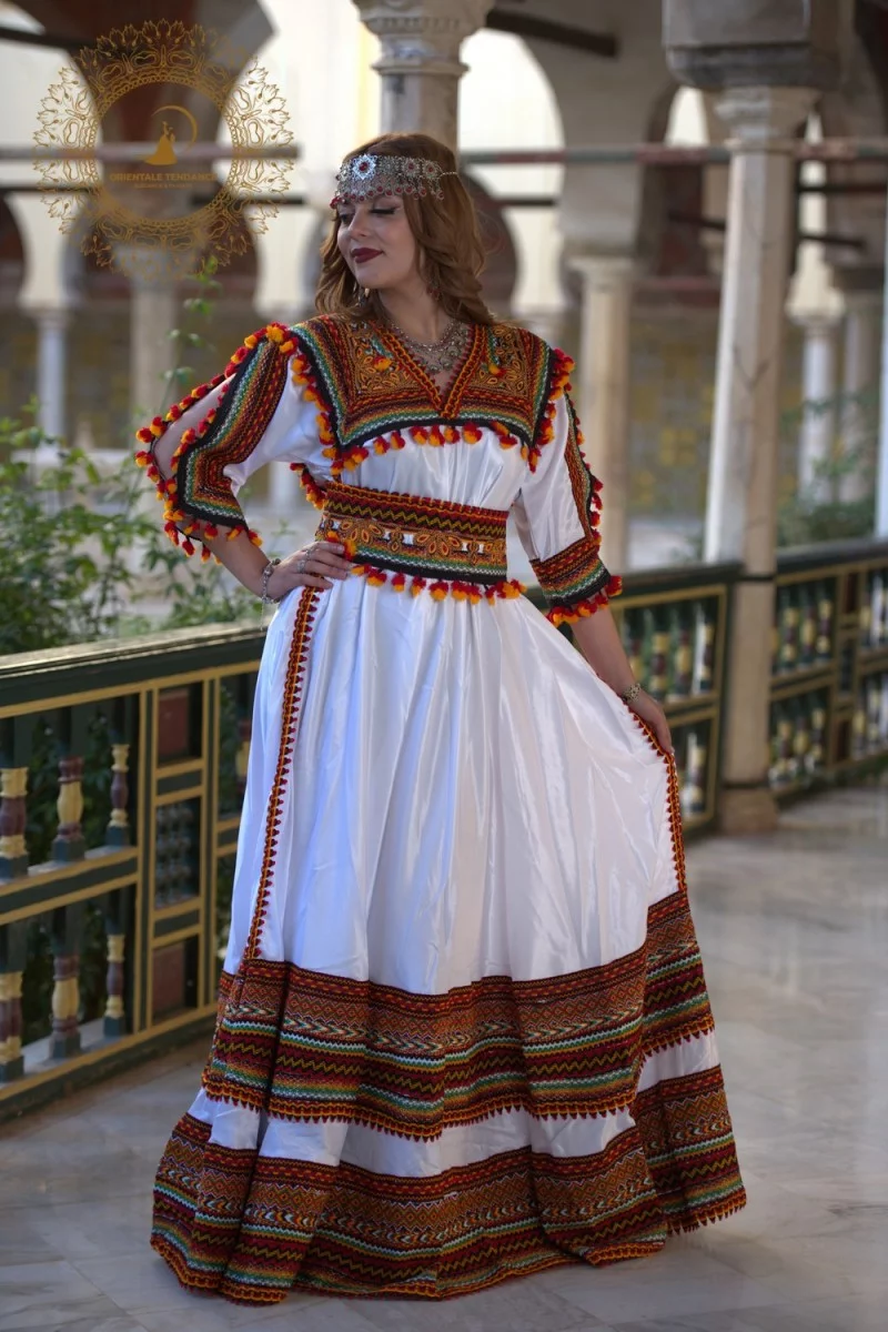 Sublime traditional Kabyle dress