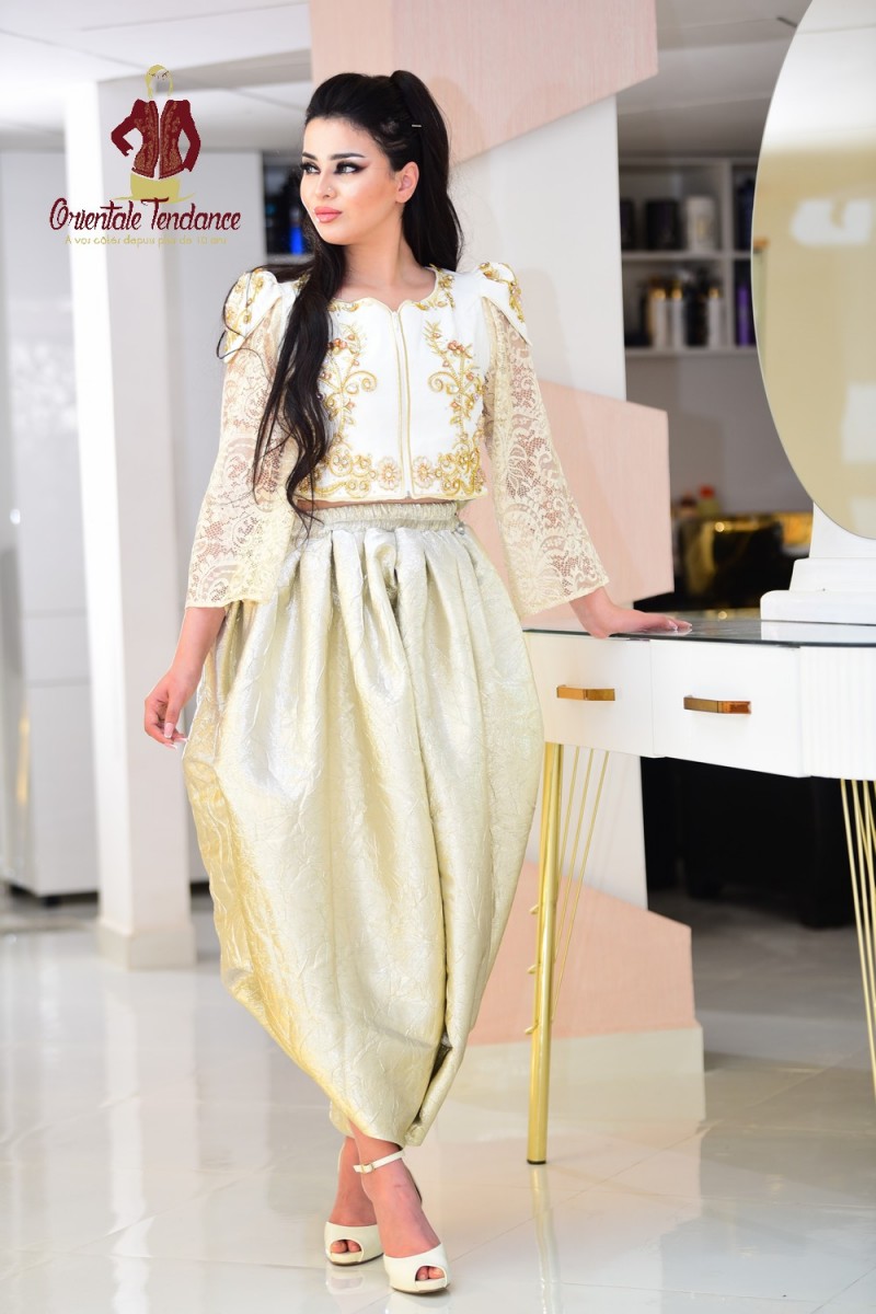 Karakou Algérien Dalia pour femme tendance confection main.